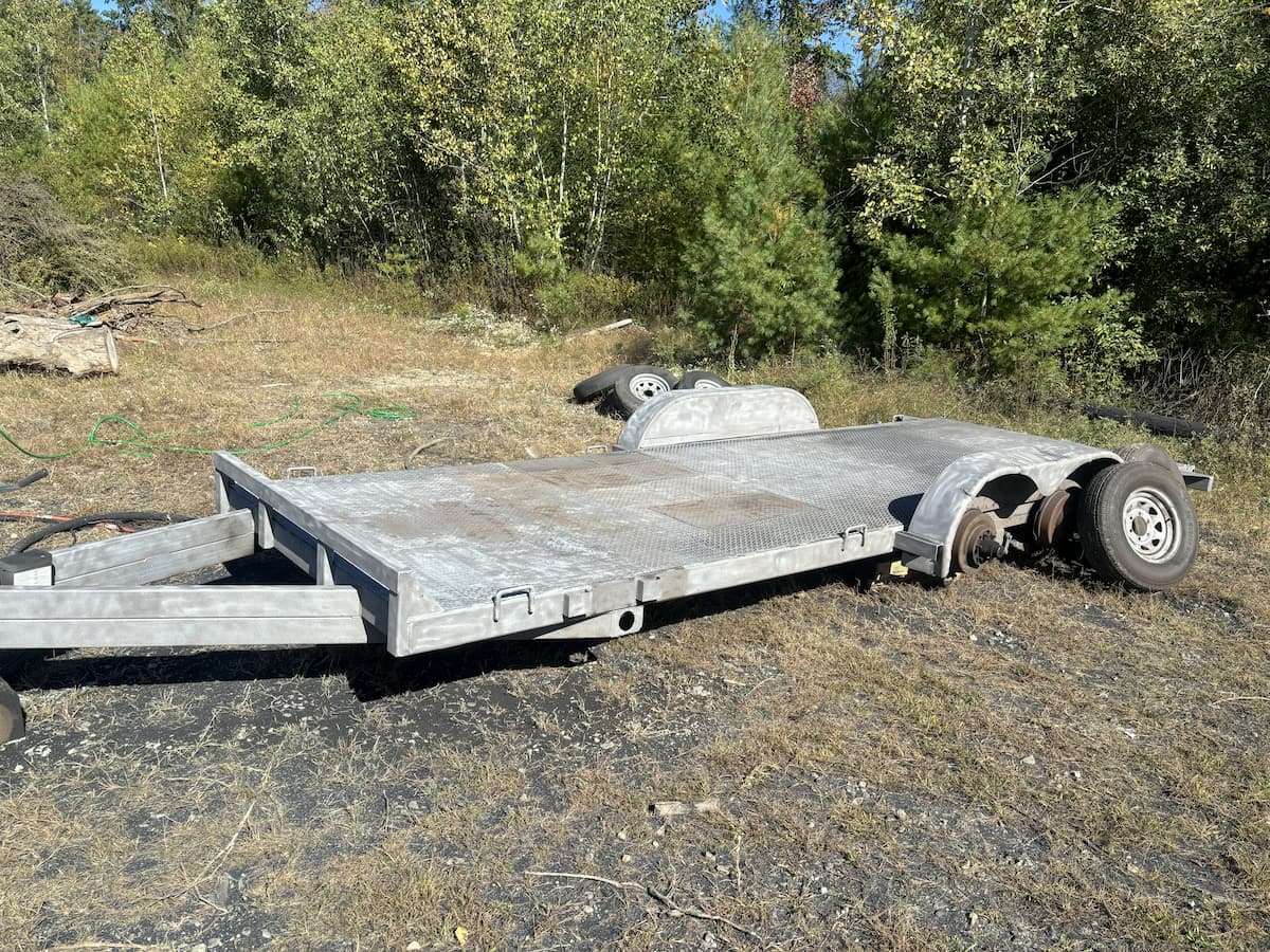 Mobile Blasting Trailer Build - In House Fabrication: Windham, ME ...